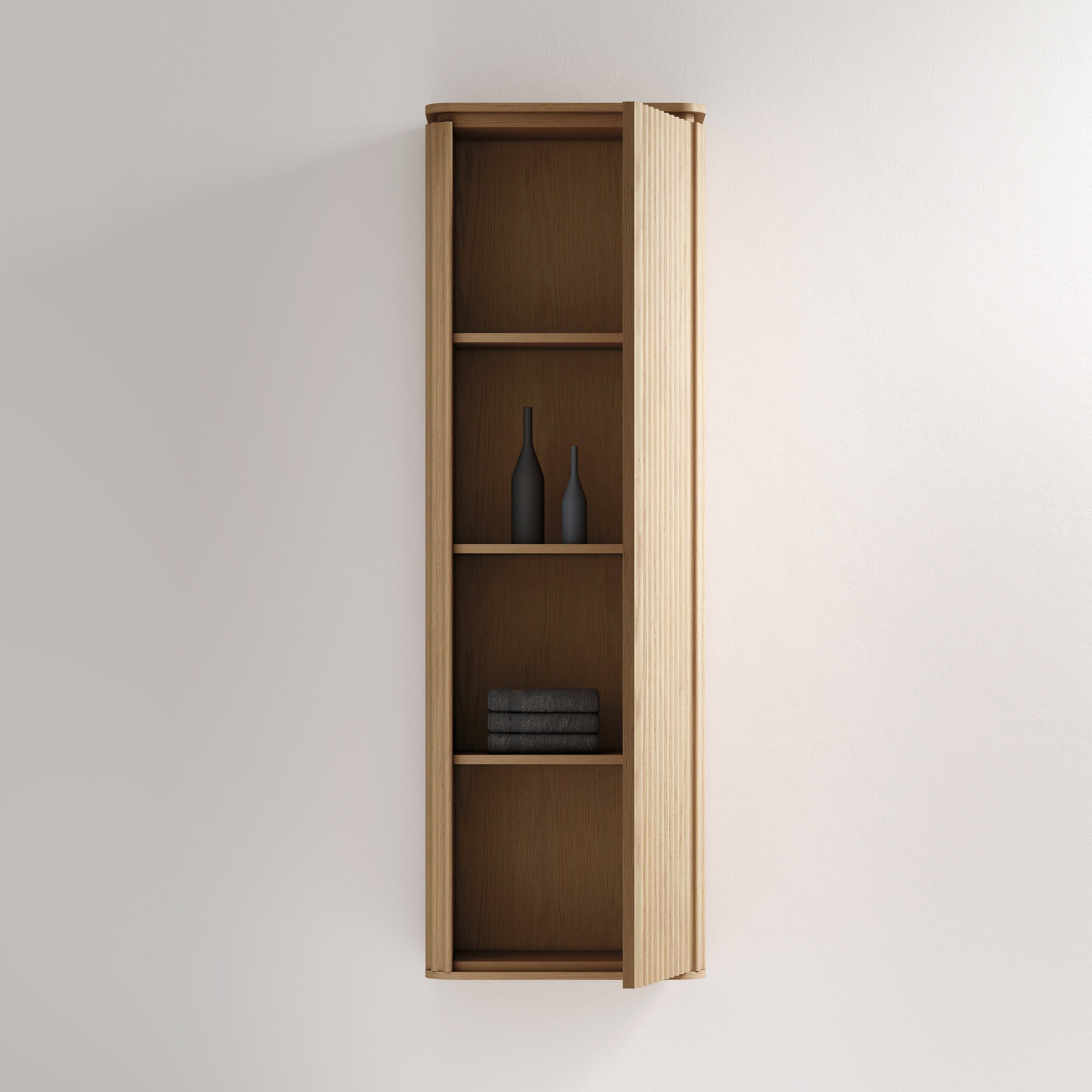 Nordic shape høyskap eik – Nygaard Bad